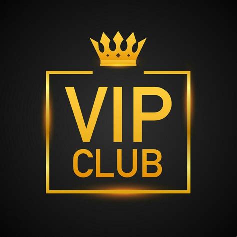 Vip Club Etiqueta En Negro Antecedentes Vector Ilustración 29923184
