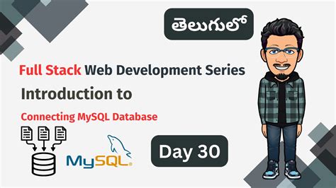 Full Stack Web Development Course In Telugu Day 30 Database Mysql Youtube