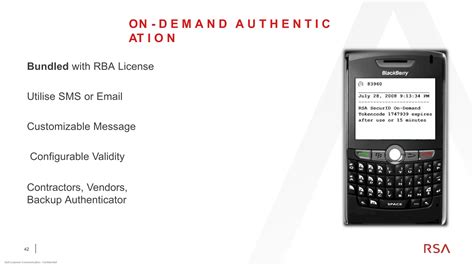 SecureID RSA Multifactor Authentication PPTX