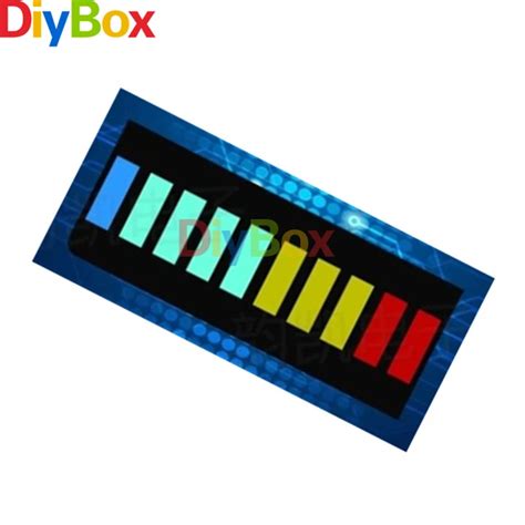 buy 2pcs 10 segment led bargraph light display module