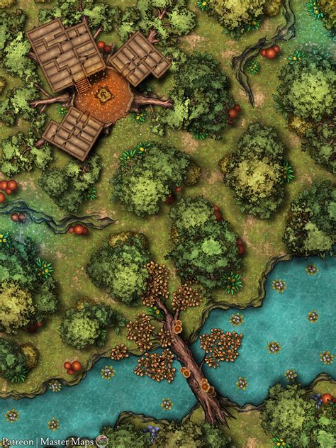 Sylvan Fairy Treehouse 30x40 Rdndmaps