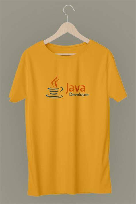 Java Developer Programmer Tshirt Merchshop