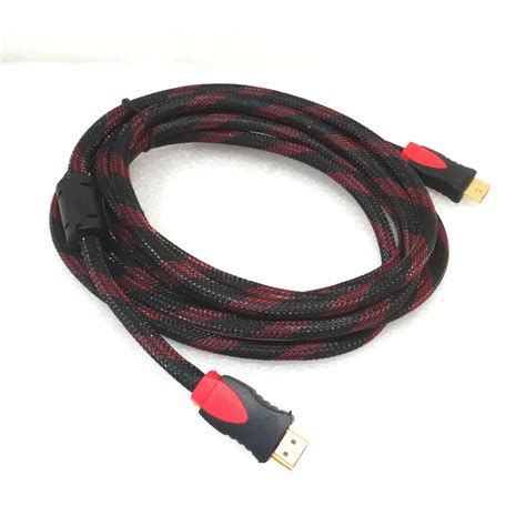 Jual Kabel HDMI V1 4 3 Meter Jaring Male HDMI To Male HDMI Shopee Indonesia