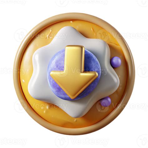 Stunning Rustic Download Button Ui Element Cutout For Digital Products Exclusive 58603233 Png