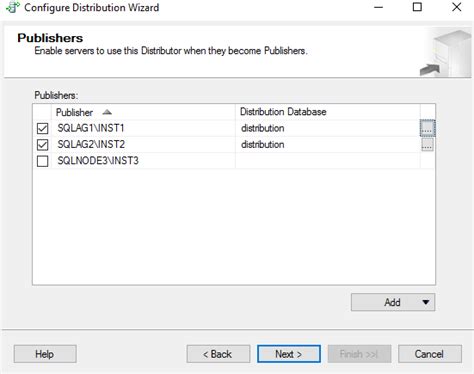 Configure Sql Server Replication For A Database In Sql Server Always On Availability Groups