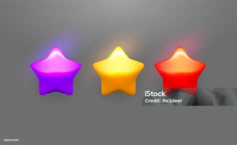 벡터 별 아이콘 이 설정됩니다 게임 Ui 배너 응용 프로그램 인터페이스 게임 개발을위한 디자인 컬렉션 아이콘 디자인 수상 작사