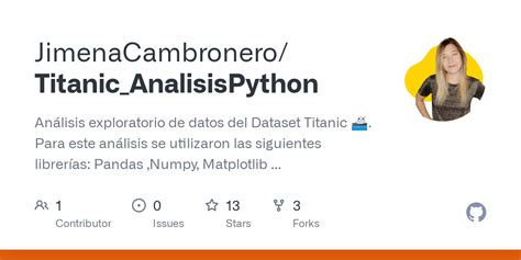Titanic Analisispython Análisistitanic Ipynb At Main · Jimenacambronero Titanic Analisispython
