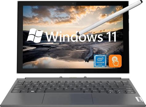 Lenovo Ideapad Duet 3i 2 In 1 Tablet 10 3 Inch Touchscreen Display Intel Celeron N4020