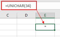 How To Use The UNICHAR Function In Excel