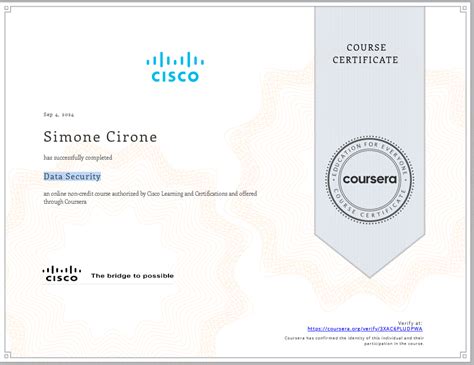 sicurezza dei dati cisco simone cirone