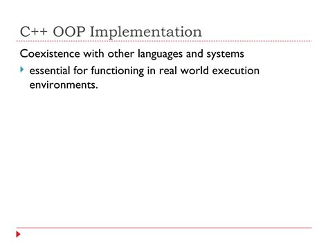 C Oop Implementation Ppt Programming Languages Computing