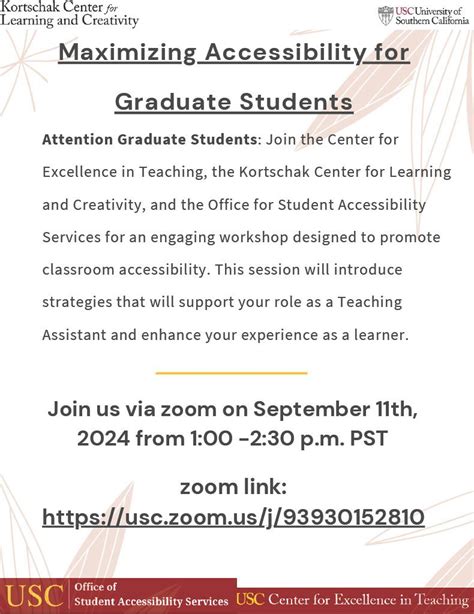 Usc Center For Excellence In Teaching On Linkedin This Workshop Will