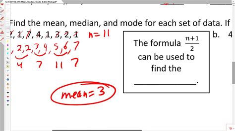Dot Plot Mean Median Dot Plot Worksheets Vvwsb