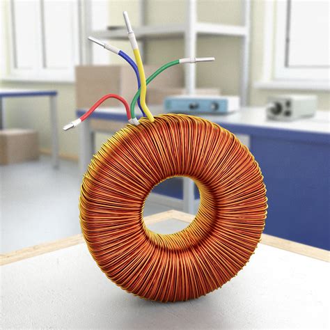 Doughnut Current Transformer 3d Model 39 3ds Fbx Obj Max Free3d
