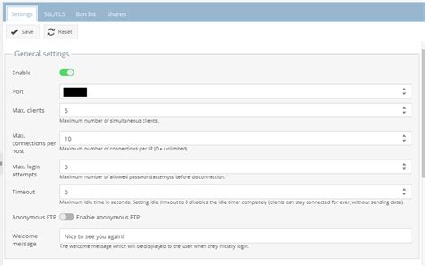Unable To Access My Ftp Shares Ftp Openmediavault