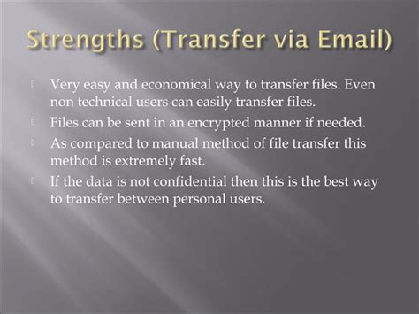 File Transfer Methods Ppt