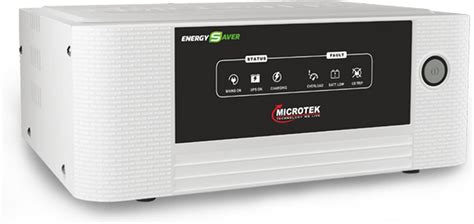 Microtek Smart Hybrid 1275 Digital And Sinewave 1125va 12v Inverter Support 1 Battery With 2 Year