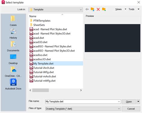 how to create a template file cadd microsystems