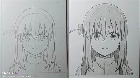 How To Draw Hitori Gotou Bocchi The Rock Step By Step Youtube