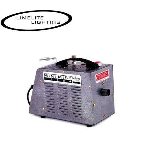 Le Maitre Mini Mist Smoke Machine Limelite Lighting