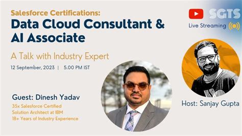 Sanjay Gupta On Linkedin Salesforce Certifications Datacloud Ai