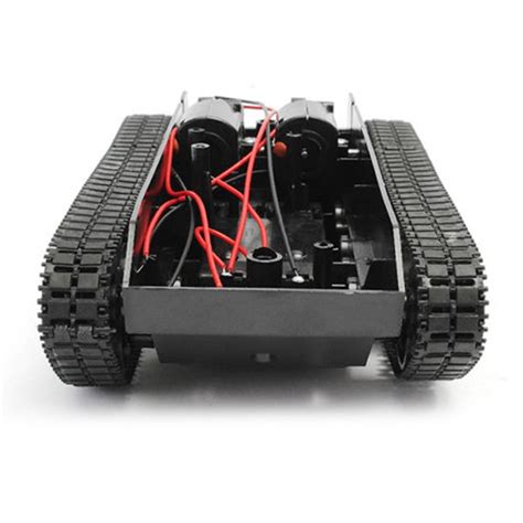 Robot Tank Chassis Handmade Diy Kit Light Shock Ab Grandado