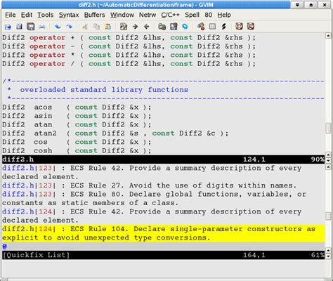 Vim Plugin Cvim Cc Ide Screen Shots