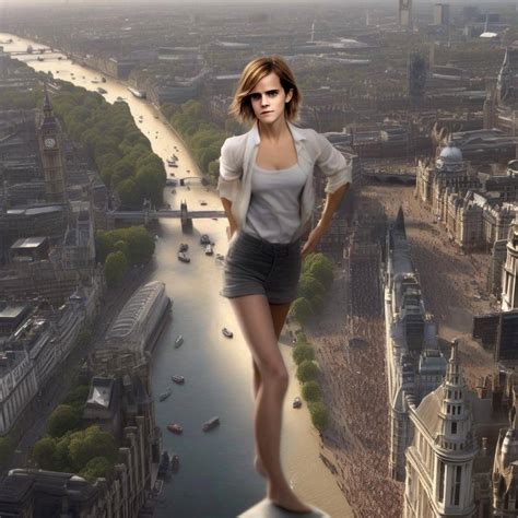 Giantess Emma Watson In London Ai By Colossal Mick On Deviantart