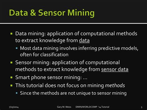 Ppt Smart Phone Sensor Mining Applications Ubiquitous Possibilities