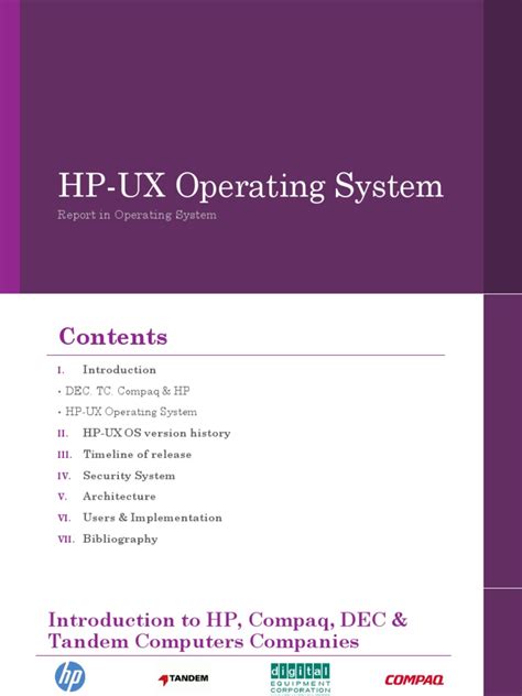Hp Ux Operating System Download Free Pdf Hewlett Packard