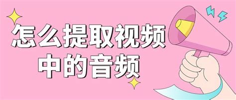 怎么提取视频中的音频？五种提取方法适合新手！ 知乎