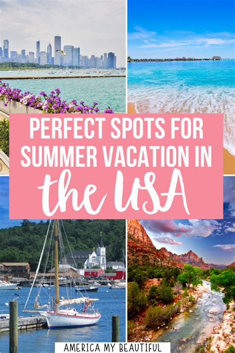 Best Summer Vacation Spots In The Us Summer Vacation Spots Best