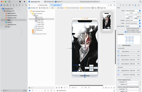 Ios How Can I Put The Uielement Behind The Screen And Get It With Animation On View Stack