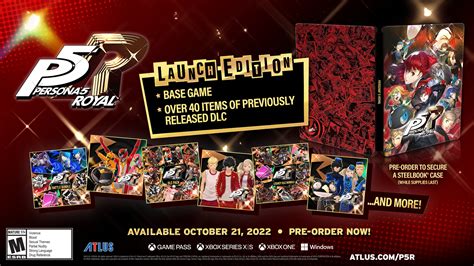 Persona 5 Royal Cover Art Rpgfan