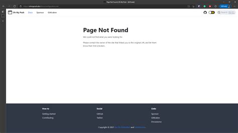 Broken Link In Documentation · Issue 1259 · Jandedobbeleeroh My Posh