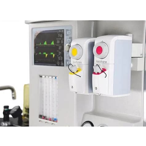 104 Lcd Display Screen Medical Anesthesia Device With 2 Vaporizers