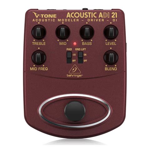 Behringer Adi21 V Tone Acoustic Preamp At Gear4music