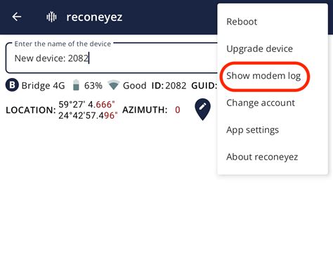 Bridge Modem Logging