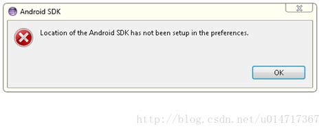 个人重启eclipse时报location Of The Android Sdk Has Not Been Setup In The Preferences的解决方法 Csdn博客