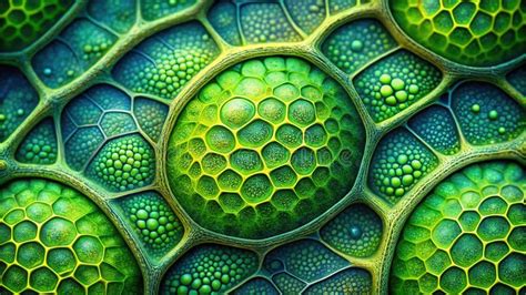 Unveiling The Intricate Architecture Of A Plant Cell A Microscopic Exploration Of Green Cellular