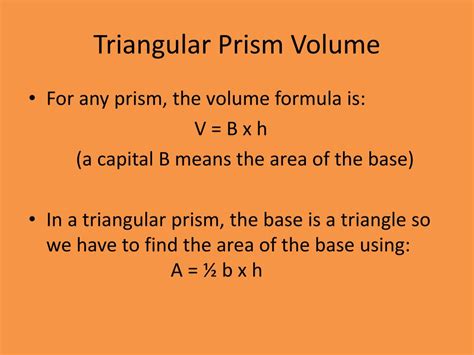 PPT Triangular Prism Volume PowerPoint Presentation Free Download ID 3271296