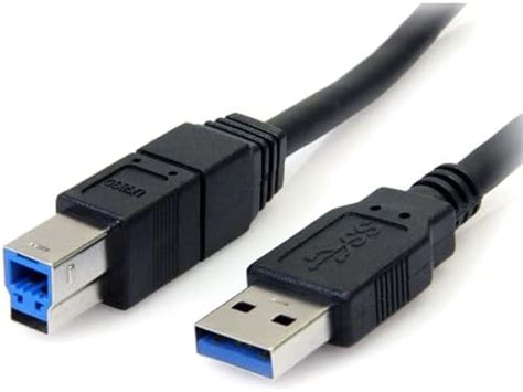 Startech Superspeed Usb 3 0 Cable A To B M M 10 Feet Black Usb3sab10bk Buy Startech