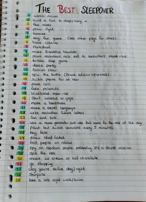 Pin By Saroparatore On Salvataggi Rapidi Fun Sleepover Ideas