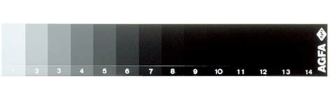 Agfa 15 Step Density Strip Ndt Film Viewers