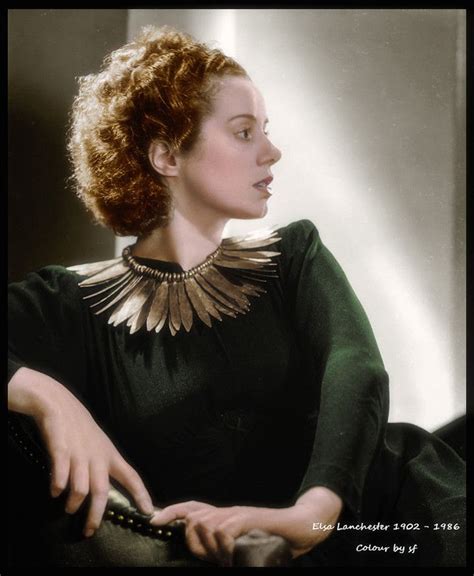 Actress Elsa Lanchester Artofit