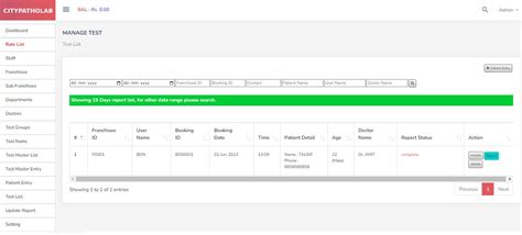 Citypatholab Pathology Management Php Script By Wasi150198 Codester