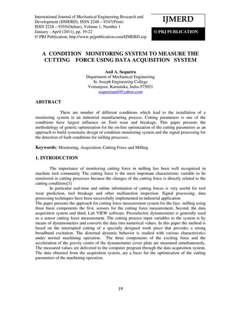 A Condition Monitoring System Pdf