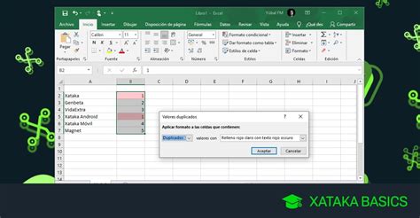Cómo buscar y resaltar datos duplicados en Excel