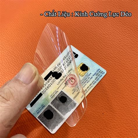 Nano Strength Stickers Protect Citizen Id Cccd From Scratches Increase Card Hardness Leave