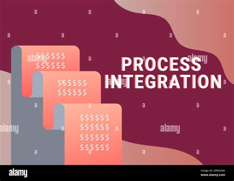 Conceptual Caption Process Integration Business Idea Connectivity Of Systems Services And